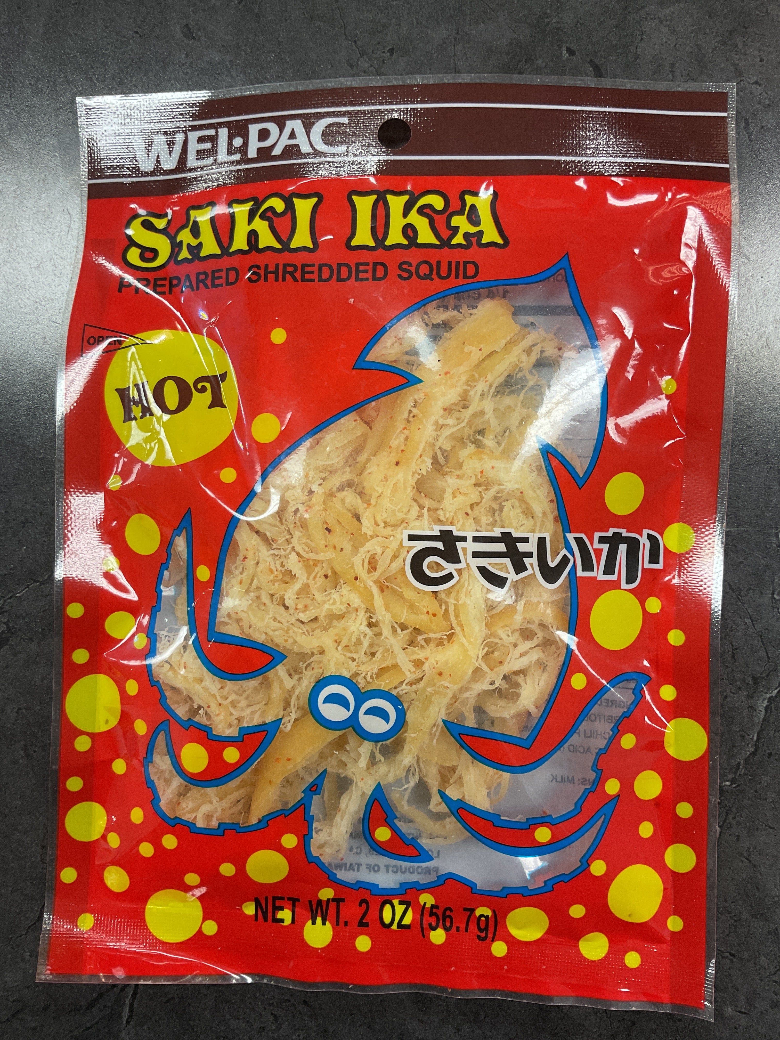 WP SAKI IKA HOT SHREDDED SQUID 2oz – MakotoJapanMarket