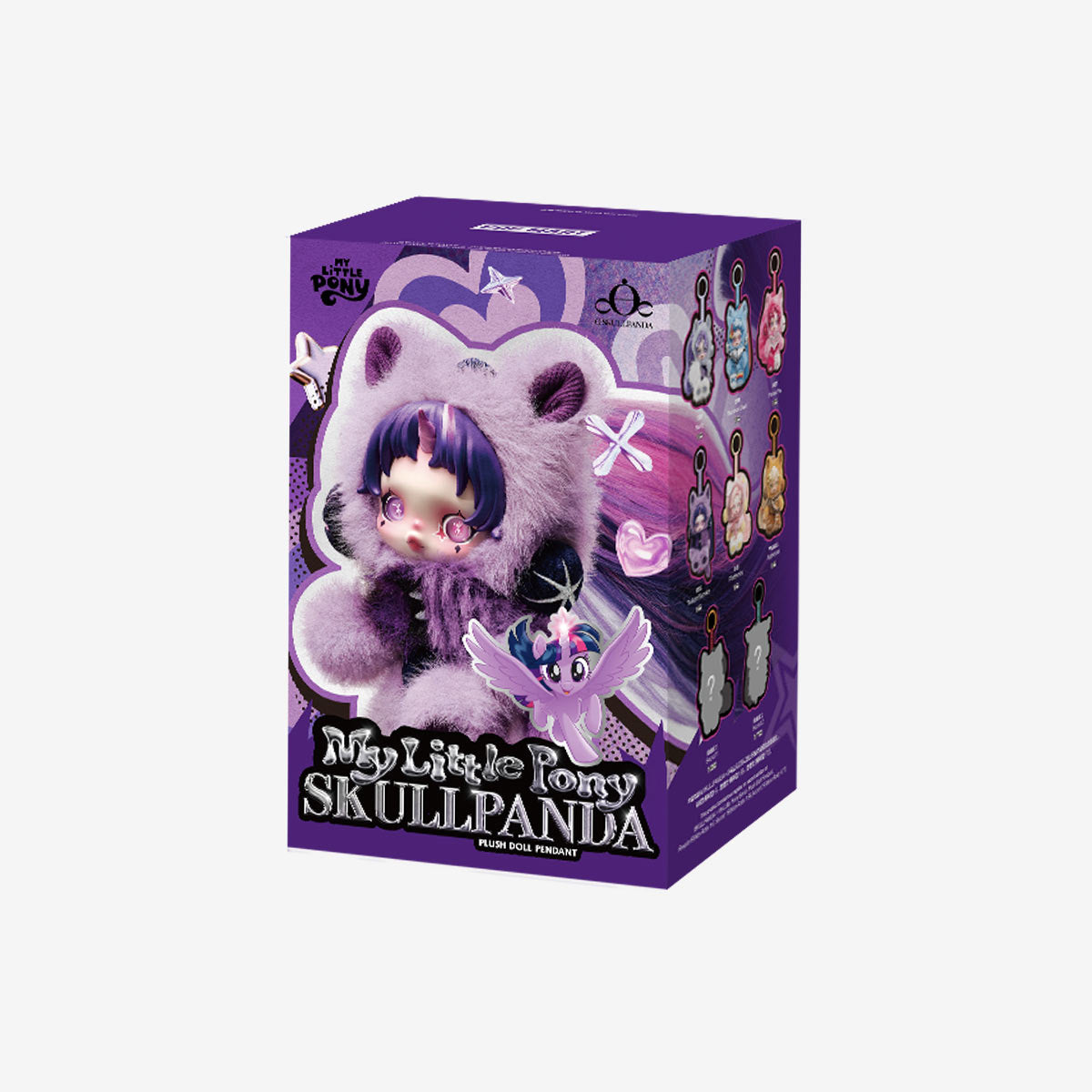 SKULLPANDA × My Little Pony Series Plush Doll Pendant Blind Box ...