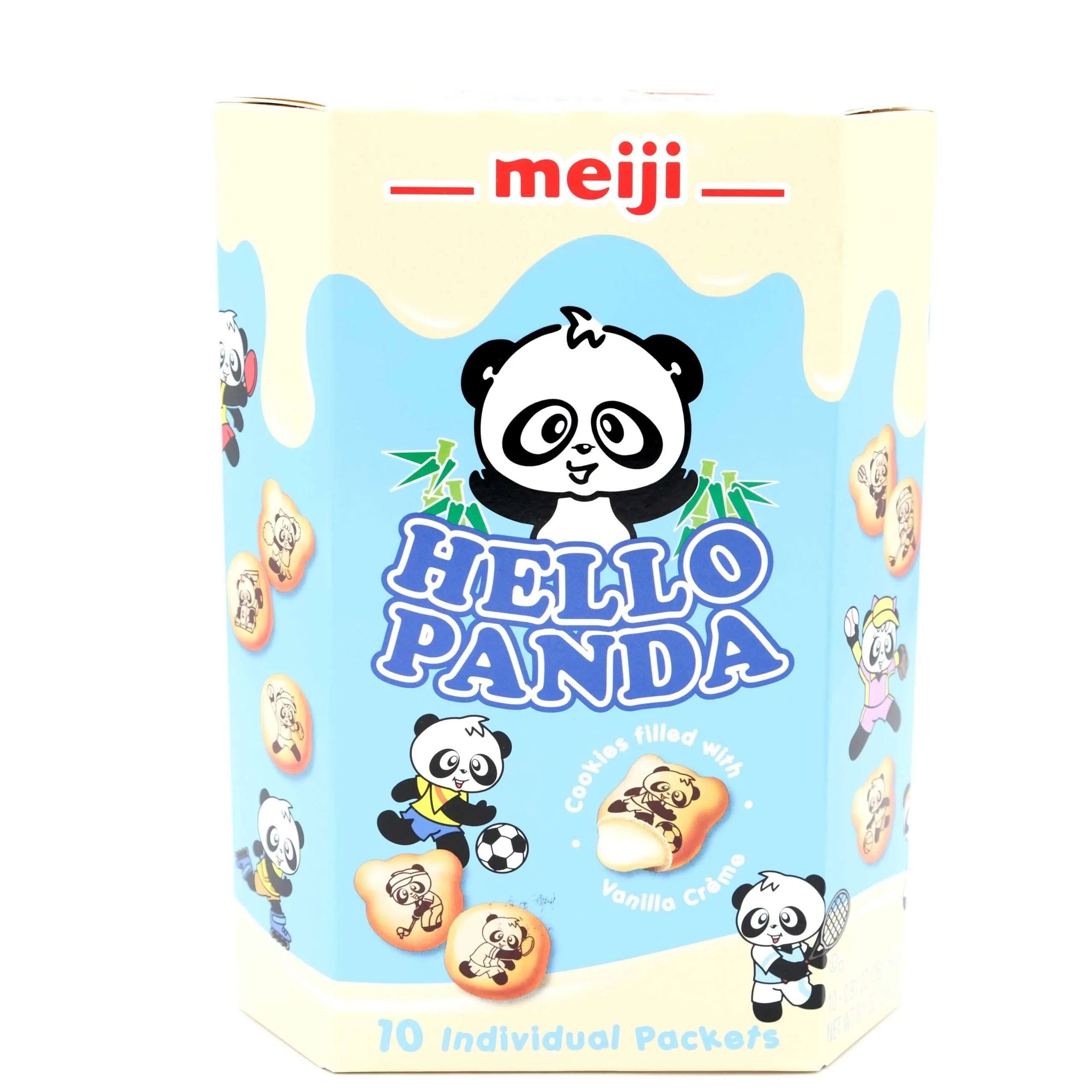 Meiji hello panda cookie vanilla flavor Large – MakotoJapanMarket