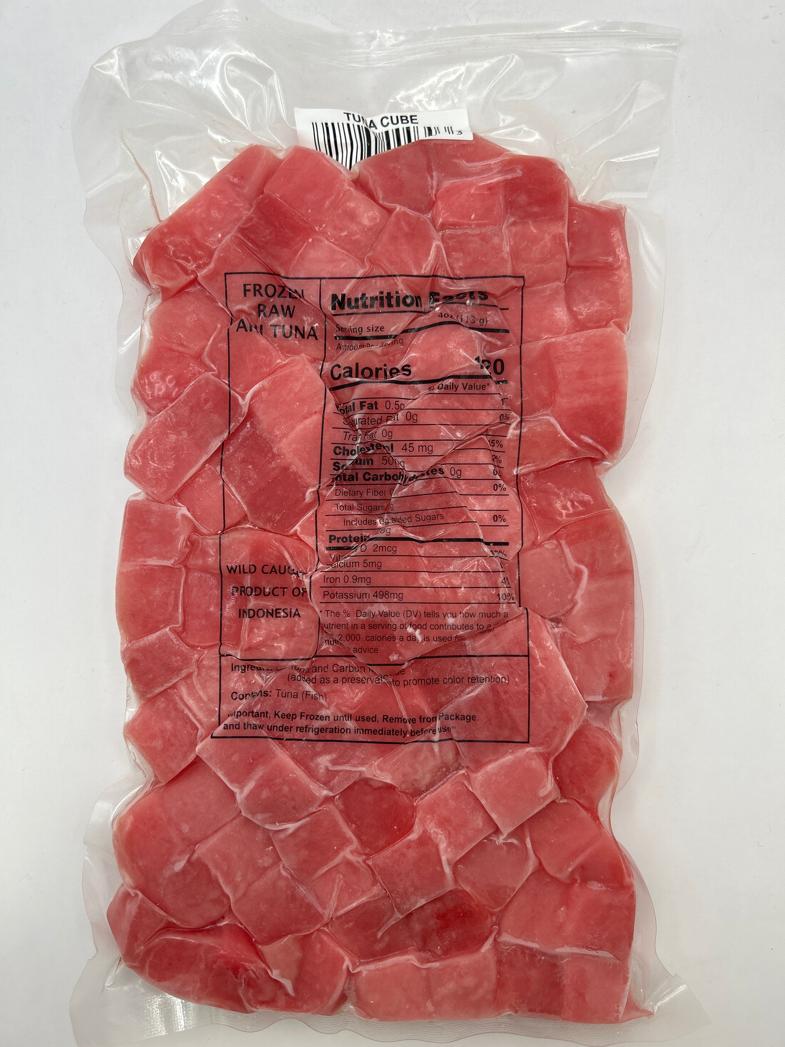 Frozen Raw AHI TUNA CUBE 1LB (Sashimi Grade) – MakotoJapanMarket
