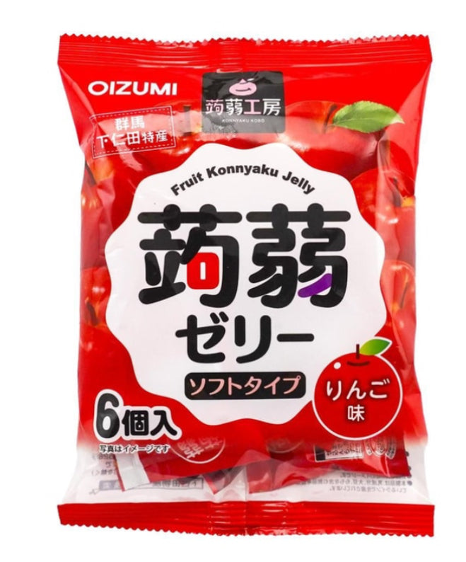 OIZUMI SHIMONITA FRUIT KONJAC JELLY Apple – MakotoJapanMarket